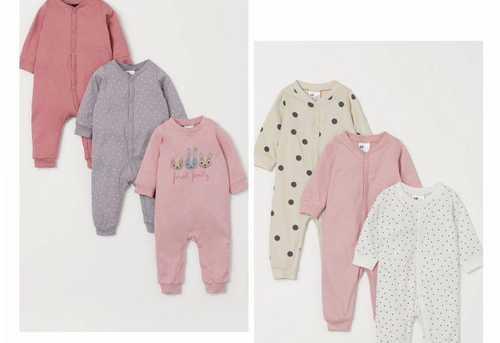 Слипы комбинезоны H&M на девочку р92