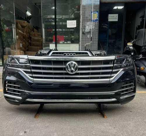 Ноускат бампер капот Volkswagen Touareg