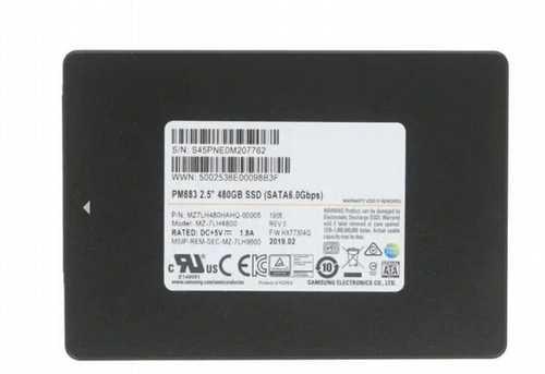 480 гб SSD накопитель Samsung PM883