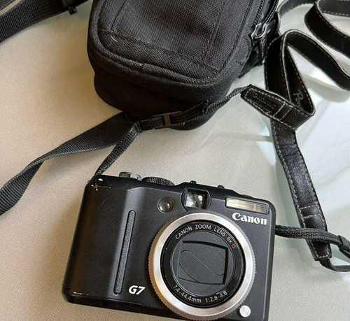Зеркальный фотоаппарат canon G7