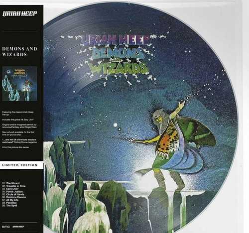 Виниловая пластинка Uriah Heep - Demons And Wizards (Limited Edition 180 Gram Picture Vinyl LP)