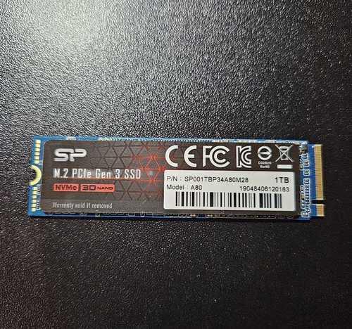 Ssd m2 nvme 1tb SP