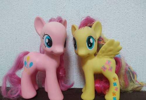 My little pony Флаттершай и Пинки Пай
