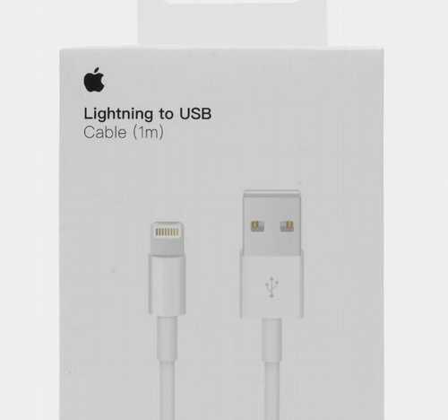 Зарядный кабель для iPhone USB Lightning 1м