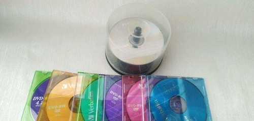 Диски CD+R и DVD-RW. Новые