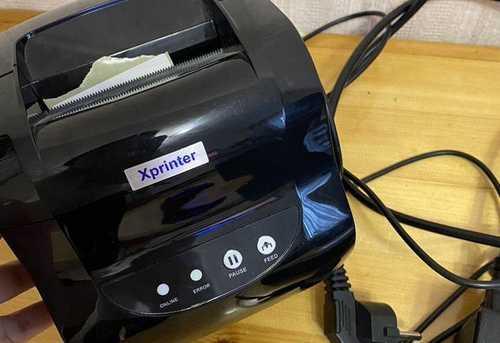 Термопринтер xprinter XP-365b для маркетплейсов