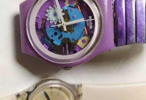 Швейцарские часы Swatch, 2 штуки