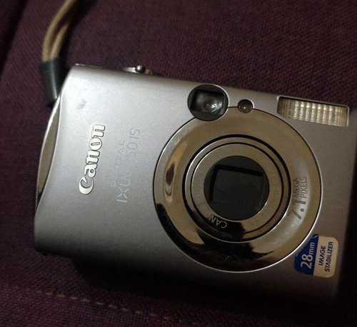 Компактный фотоаппарат canon ixus 850 is