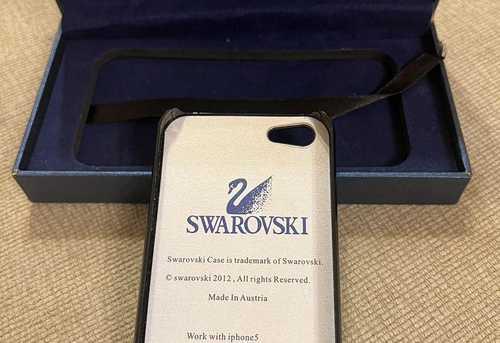 Чехол на iPhone 5/5s swarovski