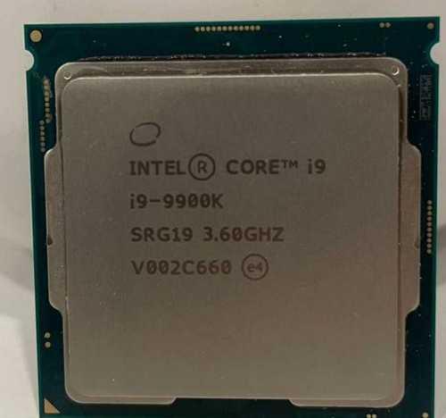 Процессор Intel core i9-9900k