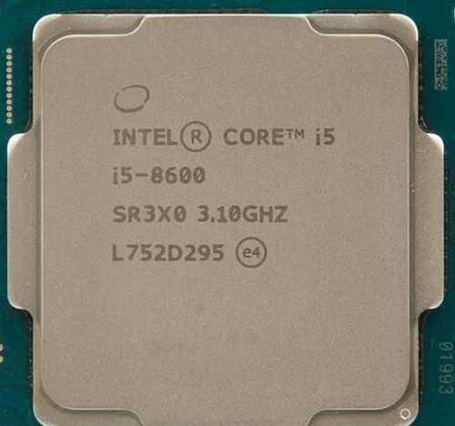 Intel Core i5 8600 1151 v2