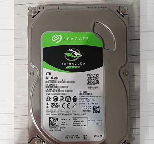 Жесткий диск Seagate 1тб