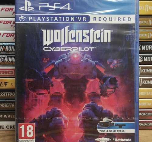 Wolfenstein Cyberpilot VR PS4