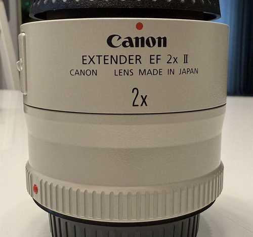 Canon extender ef 2x ii
