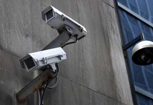 Камера видеонаблюдения уличная / установка