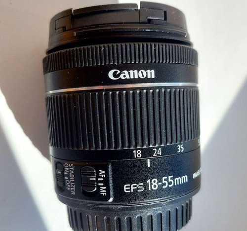 Объектив canon EFS 18-55mm