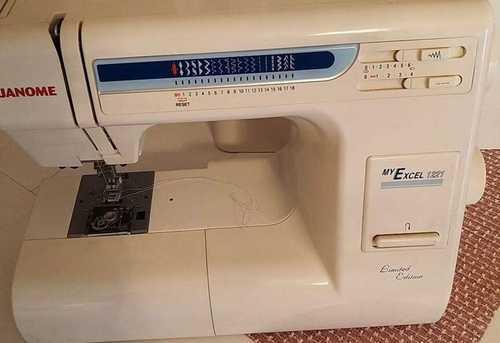 Электрическая швейная машина Джаноме в чехле