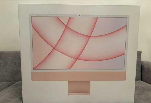 iMac 24" M1 8C/7C GPU 8gb/256gb pink новый USA