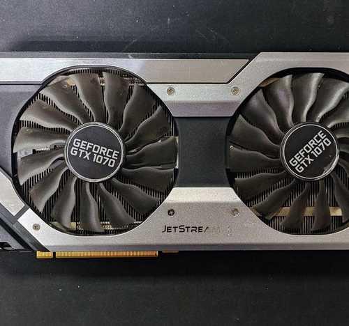 Видеокарта Palit GTX1070 super jetstream 8GB