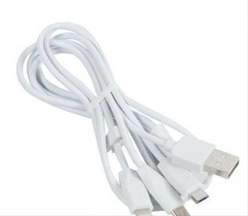 Кабель USB hoco Х1 Rapid для Lightning, Micro USB