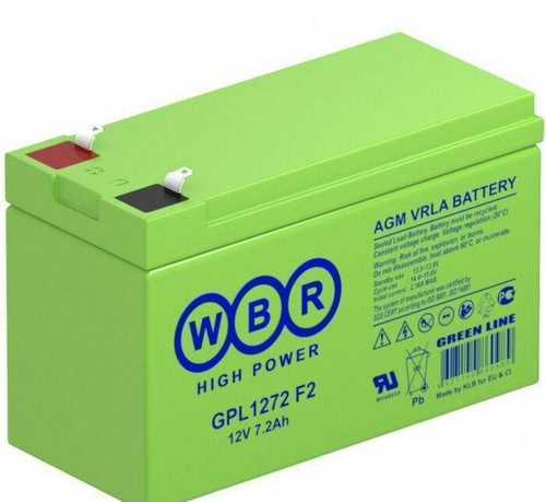 Аккумуляторная батарея WBR GPL 1272 оптом