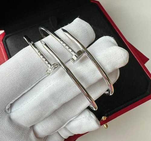 Браслет Cartier гвоздь с камнями