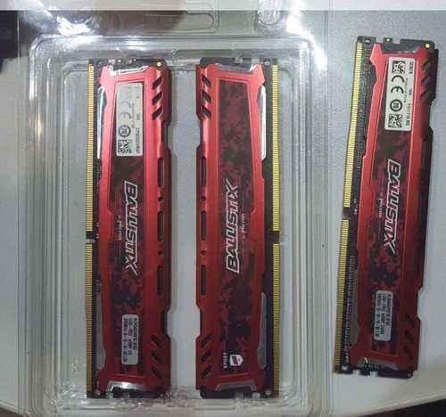 Оперативная память ddr4 crucial ballistix