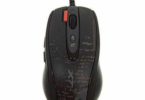 Мышь A4Tech V-Track F5, черный/рисунок