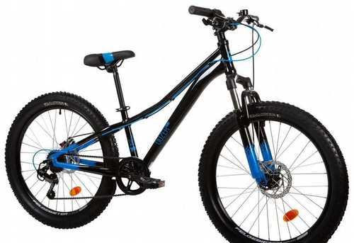 Велосипед novatrack Dozer 24"-21г. (12" / синий
