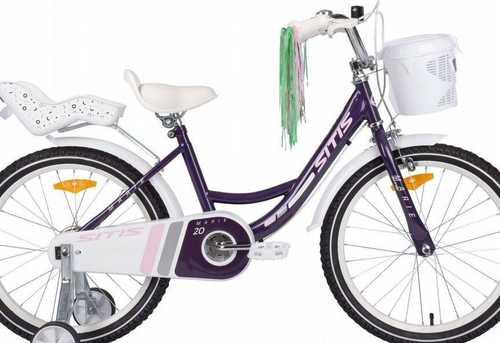 Велосипед sitis marie 20" (2023) Violet Ros747