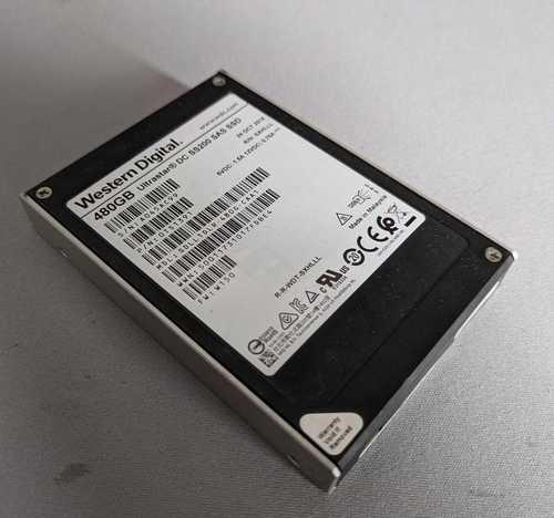 Western Digital 480 Gb Ultrastar SAS SSD 0TS1391