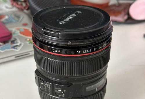 Объектив canon ef 24 105mm f 4l is usm