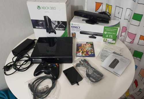 Xbox 360 e 500gb+20 игр