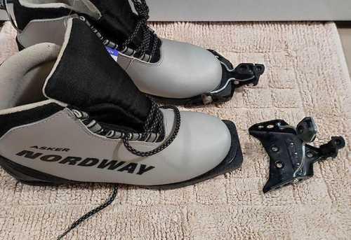 Лыжные ботинки nordway 43 размера