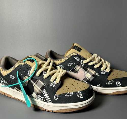 Кроссовки Nike SB dunk low x Cactus Jack Люкс