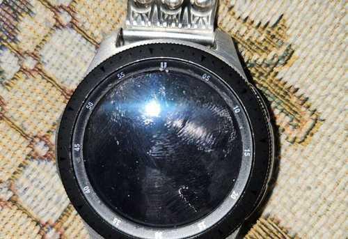 Samsung watch 42мм с серебрянным браслетом cartier