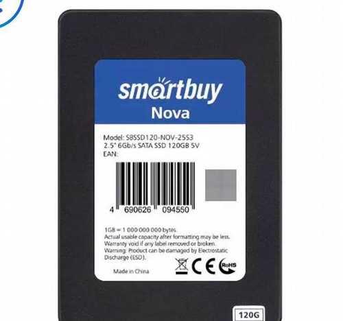 Накопитель SSD 2.5" 120GB Smartbuy Nova sbssd120-N