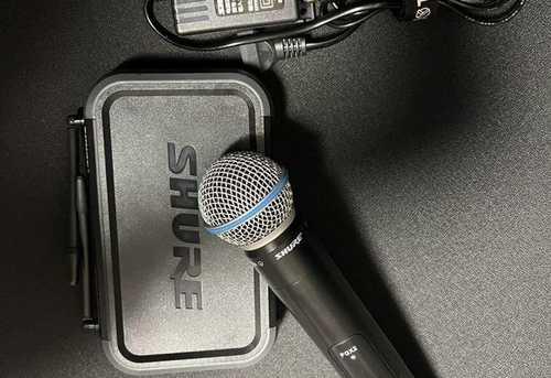 Микрофон беспроводной shure beta58