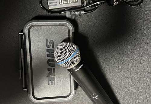 Микрофон беспроводной shure beta58