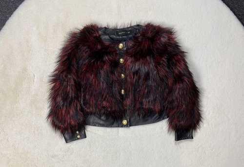 Шуба Balmain x H&M