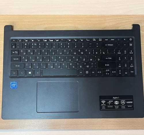 Топкейс с клавиатурой и тачпадом Acer A315-34