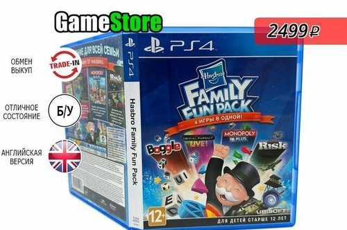 Б/у Hasbro Family Fun Pack (PS4, русская версия)