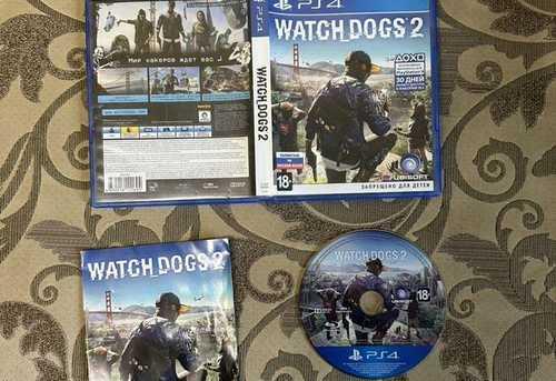 Диск на PS4 PS5 Watch Dogs 2 в идеале