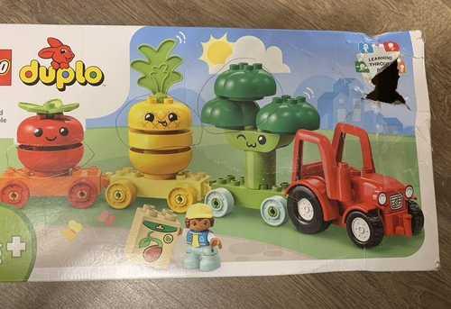 Lego duplo 10982 фруктово-овощной трактор