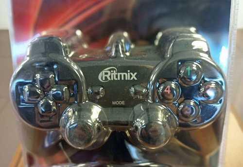 Game-pad Ritmix GP-004 черный, 16 кнопок (USB)