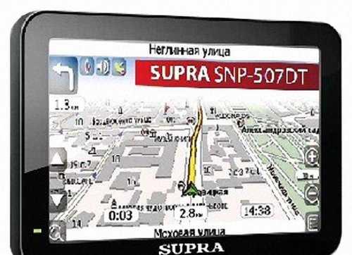 Навигатор supra SNP-507DT navitel