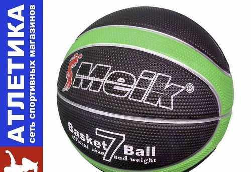 Мяч баскетбольный № 7 «MK2310» зелено-черный
