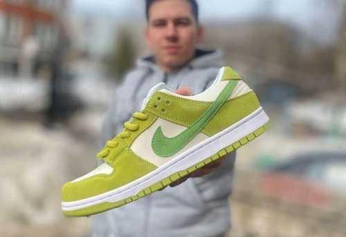 Кроссовки мужские Nike sb dunk low Green apple