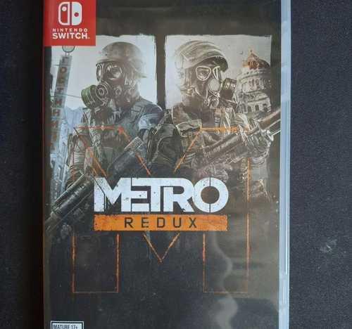 Игры для nintendo switch катриджи Metro redux