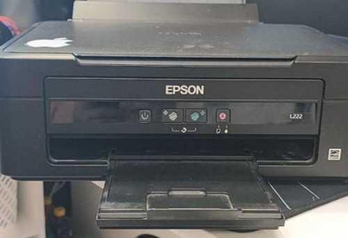 Принтер струйный мфу Epson L222